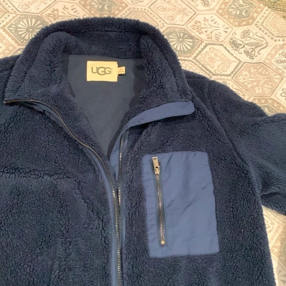 UGG | Jackets & Coats | Ugg Womans Royal Blue Zip Jacket | Poshmark